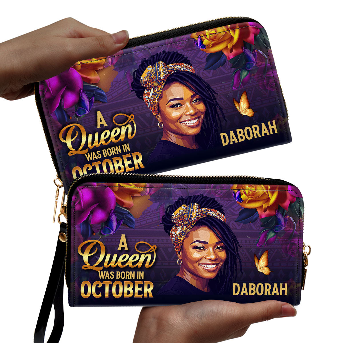 A Beautiful Queen - Personalized Clutch Purse – Sistabag