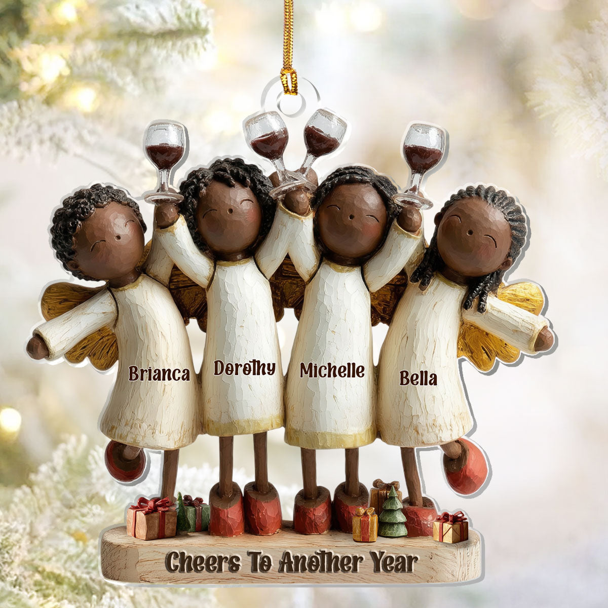 Gift For Best Friend - Cheers To Another Year - Personalized Acrylic ...